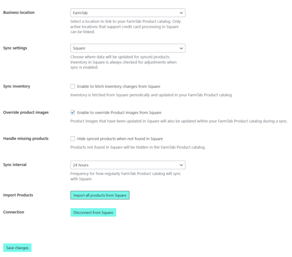 Sync Inventory - FarmTab